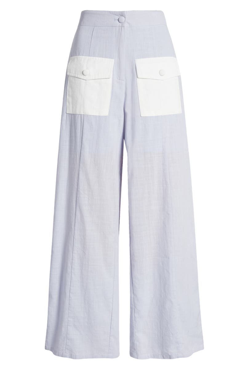 YELLOW THE LABEL Tana High Waist Recycled Linen Wide Leg Pants | Nordstrom