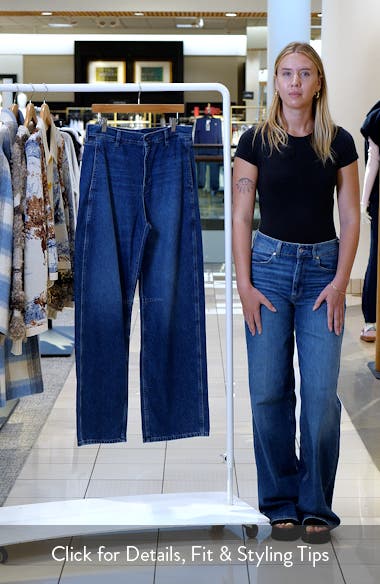 AG Mercer High Waist Barrel Jeans | Nordstromrack