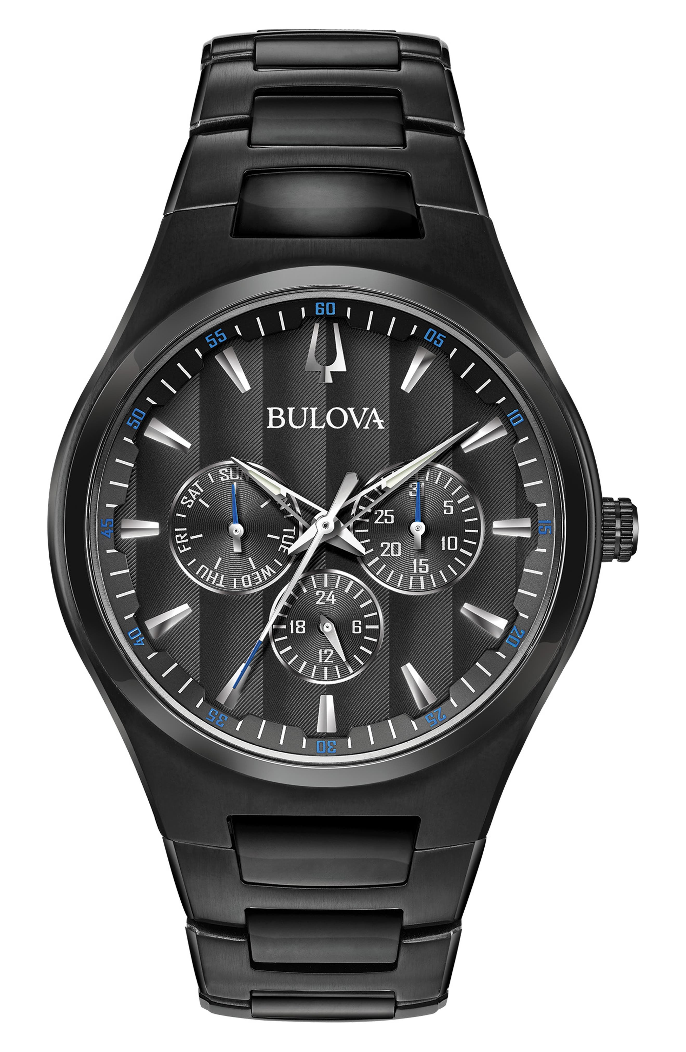 BULOVA Classic Sport Collection Stainless Steel Bracelet Watch, 42mm ...