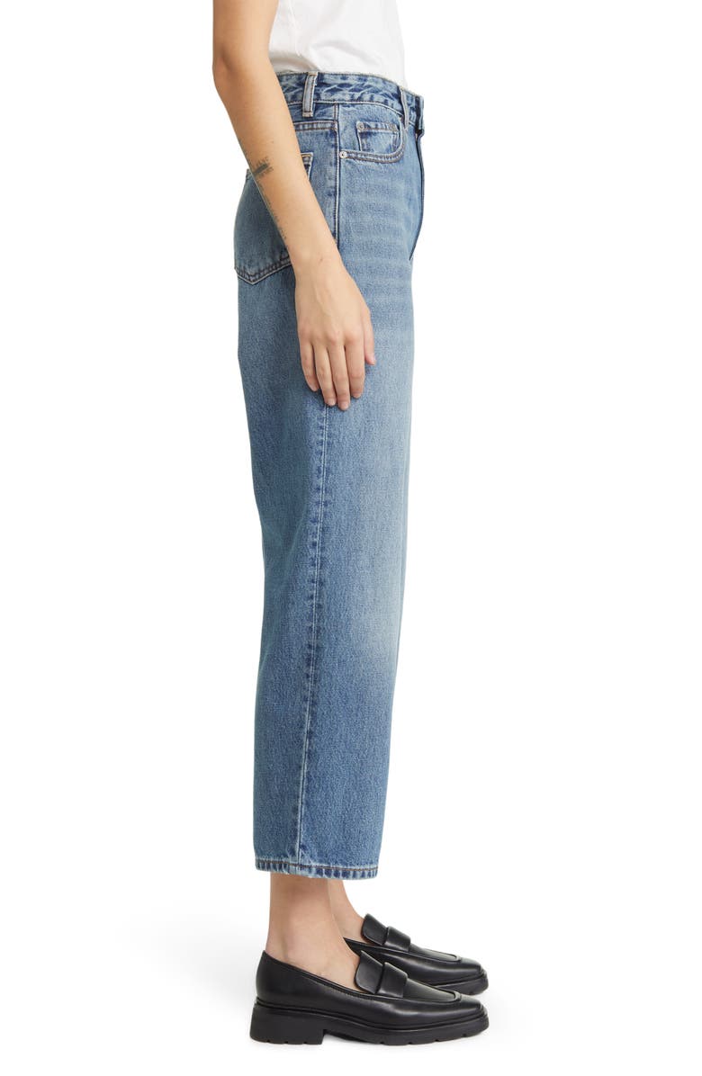 Ganni Misy Organic Cotton Wide Leg Jeans | Nordstromrack