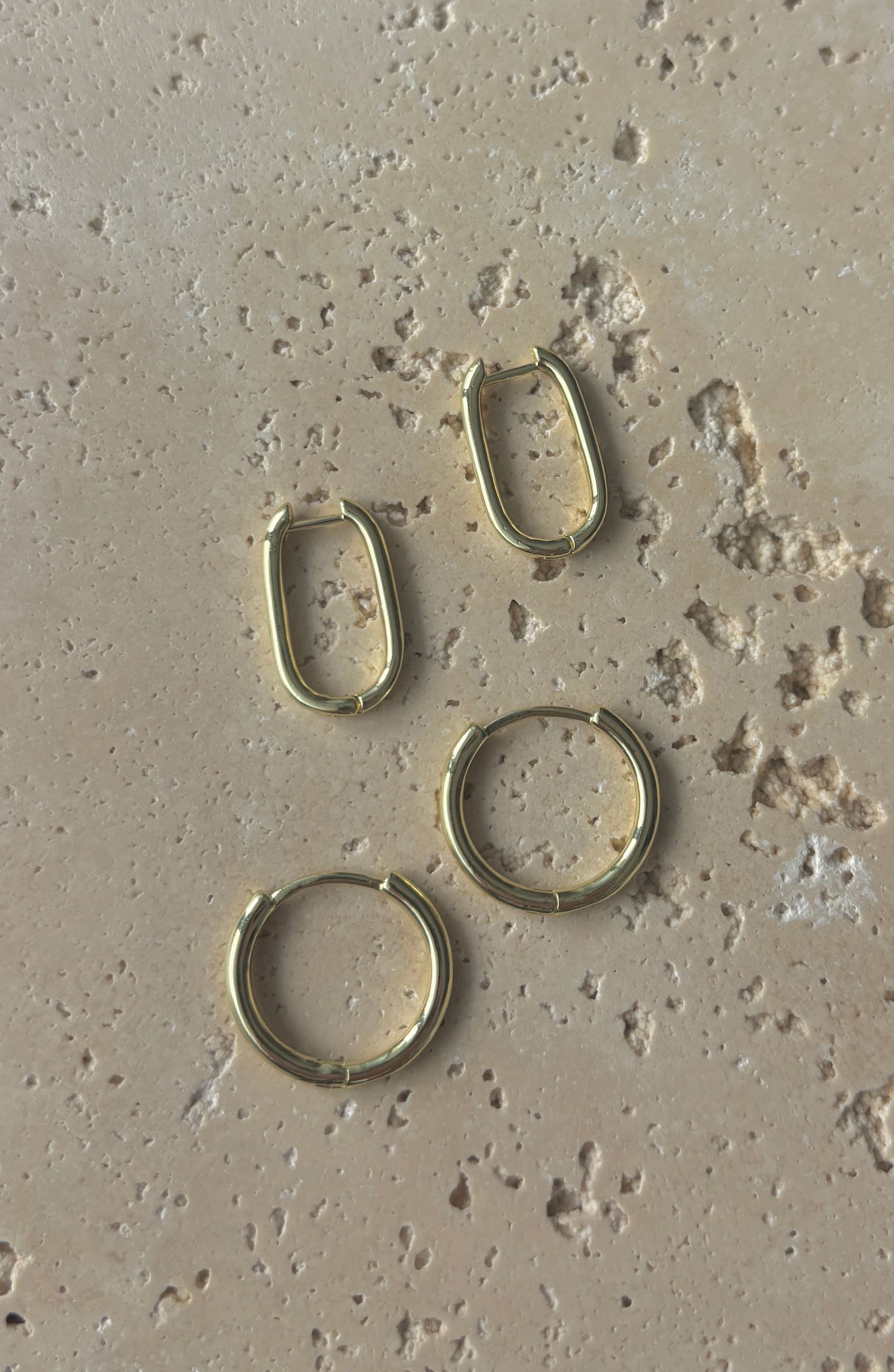 Adornia Set of 2 Hoop Earrings | Nordstromrack