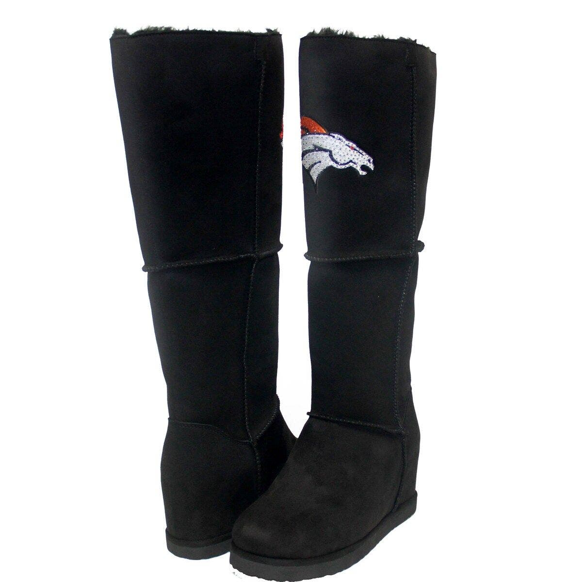 CUCE Women's Cuce Black Denver Broncos Suede Knee-High Boots | Nordstrom
