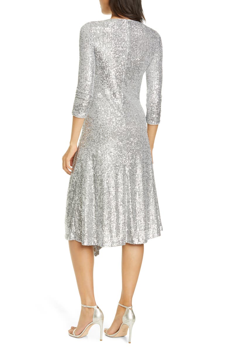 St. John Evening Starlight Sequin Mesh Dress | Nordstromrack