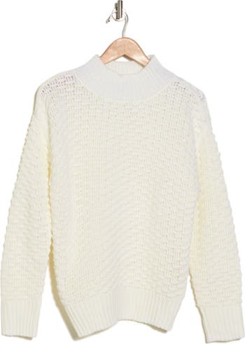 Grey Collective Mock Neck Pullover Sweater | Nordstromrack