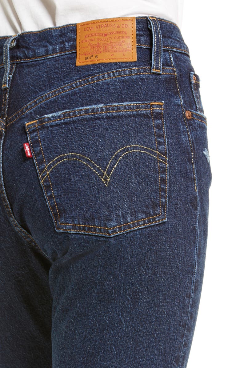 Levi's ® 501™ Ripped High Waist Skinny Jeans | Nordstrom