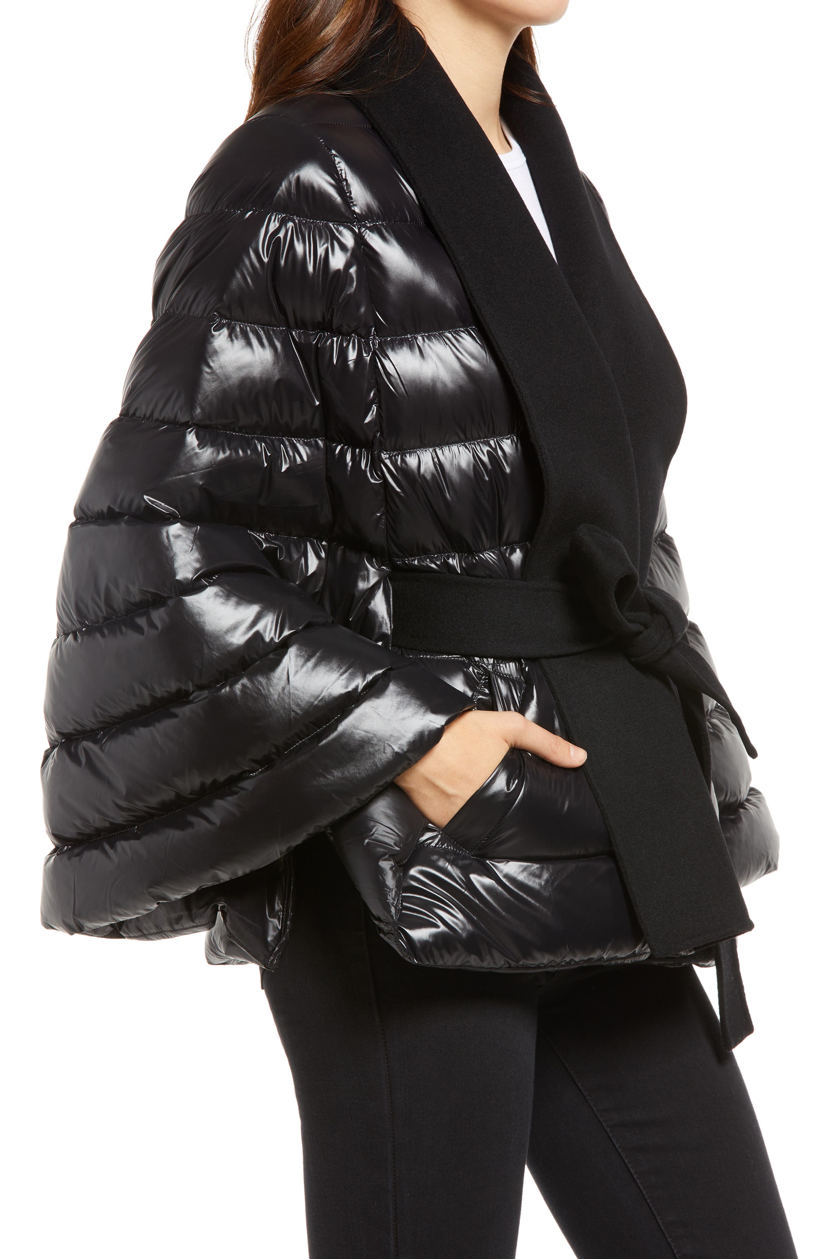 Mackage Julieta 800 Fill Power Down Puffer Cape | Nordstrom