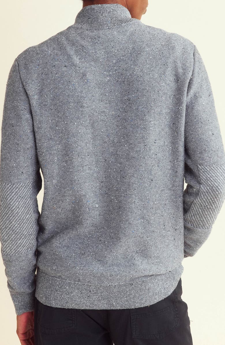 Billy Reid Bird's Eye Half Zip Sweater | Nordstromrack