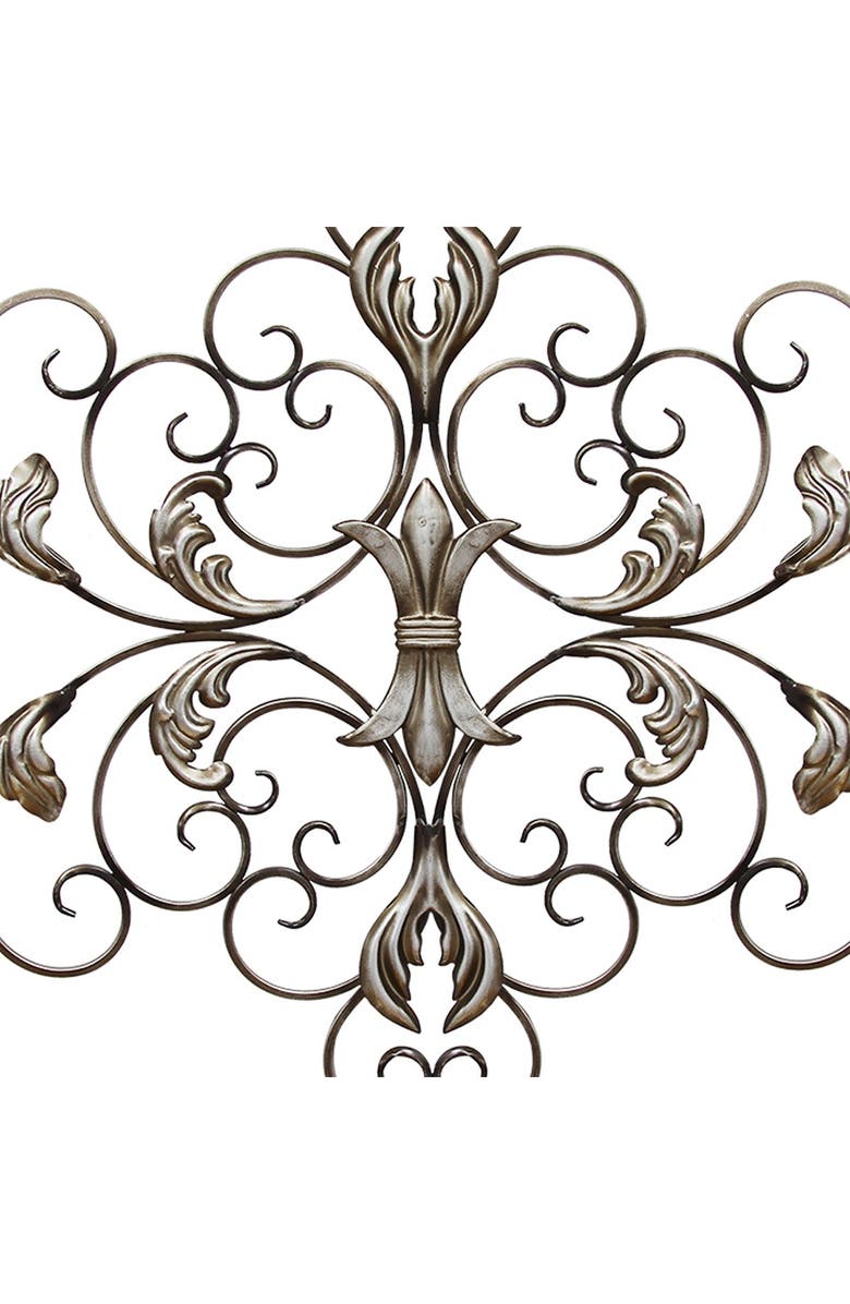 STRATTON HOME DECOR Champagne Ornate Scroll Wall Decor | Nordstromrack