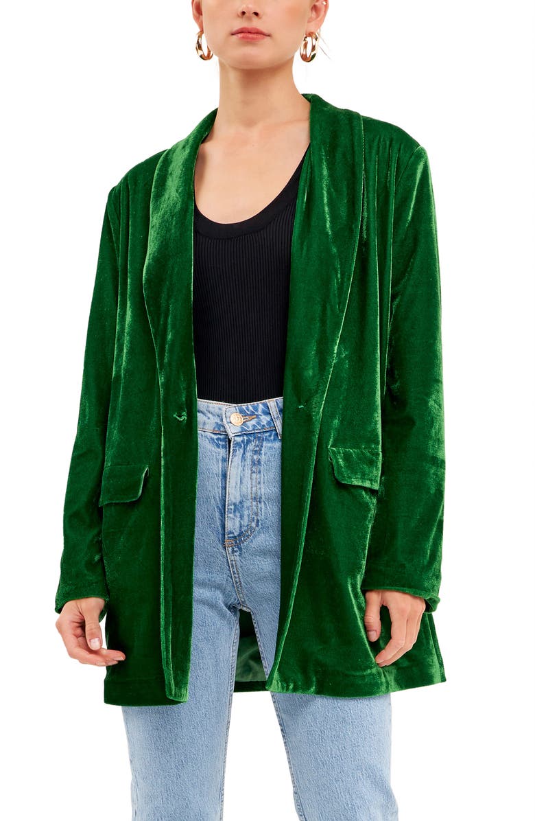 Endless Rose Velvet Blazer | Nordstrom