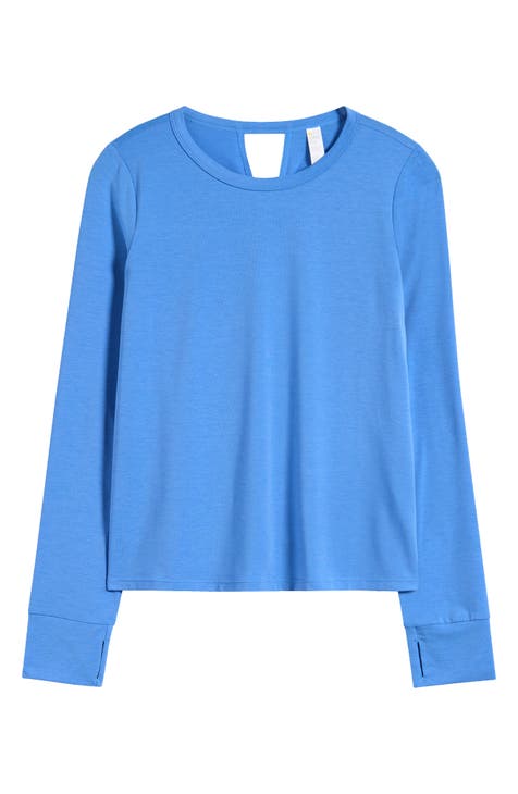 Girls' Blue Tops
