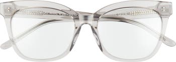 DIFF Winston 50mm Small Cat Eye Optical Glasses | Nordstrom