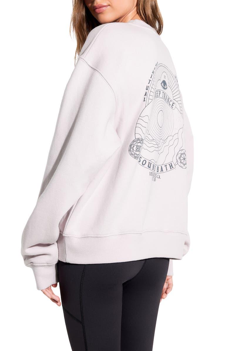 Spiritual Gangster Trance La Brea Cotton Sweatshirt | Nordstromrack