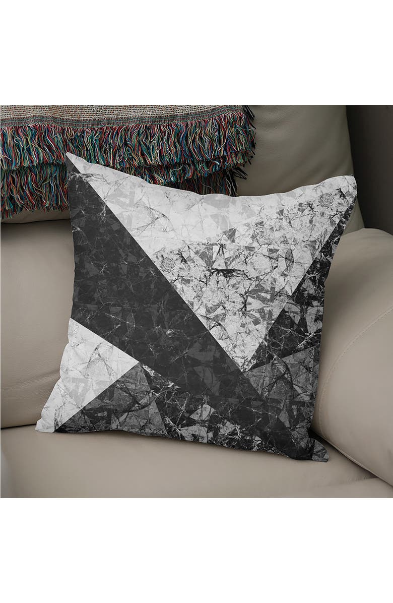 CURIOOS Marble Geometric Accent Pillow | Nordstromrack