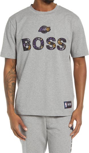 BOSS x NBA Tbasket 2 Men's Los Angeles Lakers Logo Graphic Tee | Nordstrom