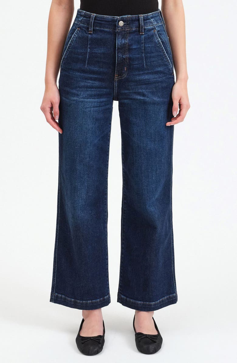 DAZE Pleaser High Waist Crop Jeans | Nordstromrack
