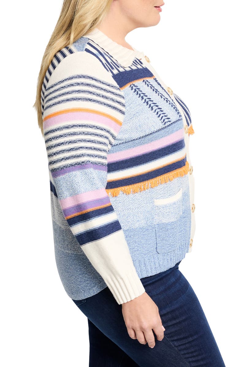 NIC+ZOE Pattern Play Knit Jacket | Nordstromrack