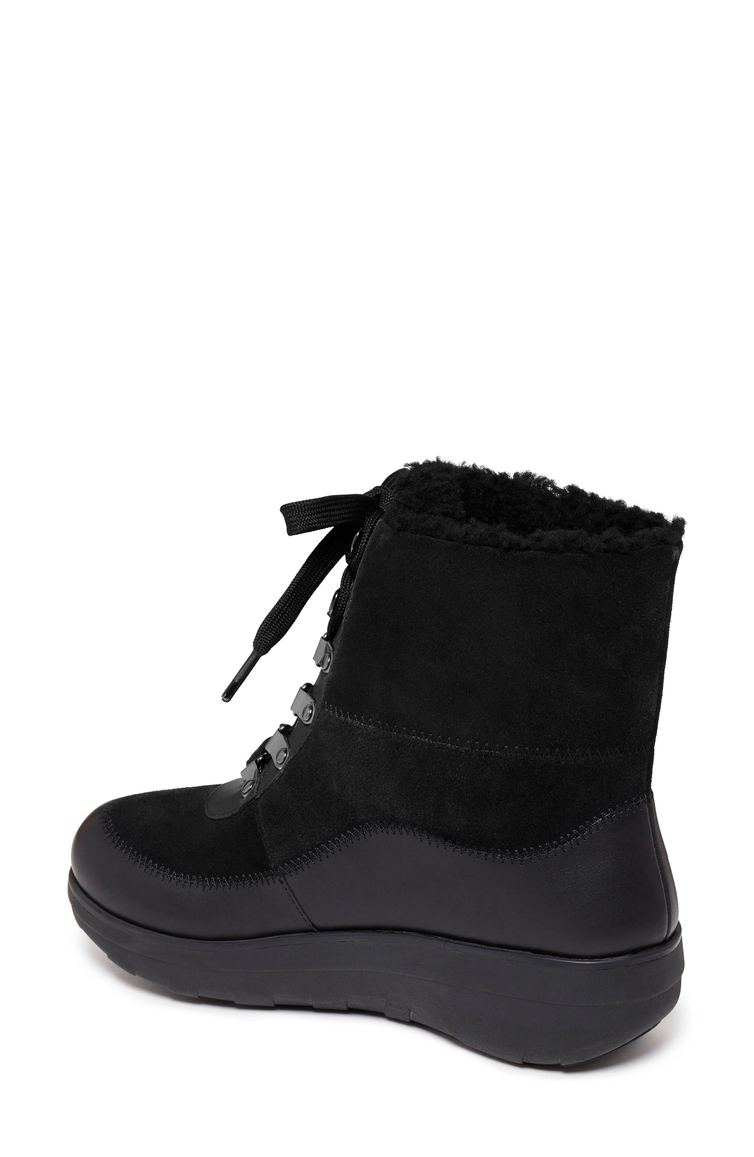 FitFlop Mukluk III Genuine Shearling Lined Water Resistant Boot (Women ...