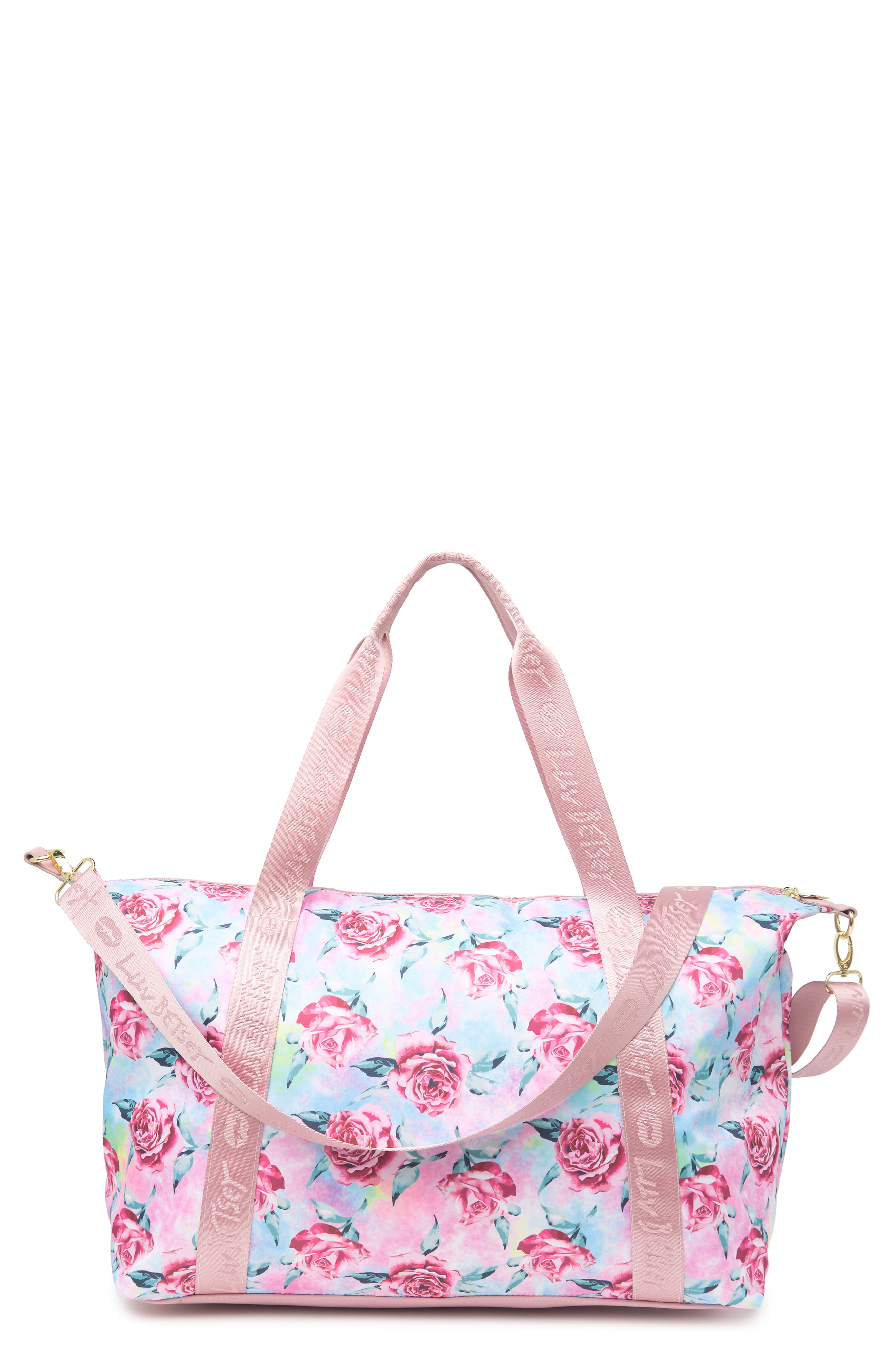 Luv Betsey by Betsey Johnson Floral Print Overnight Bag | Nordstromrack