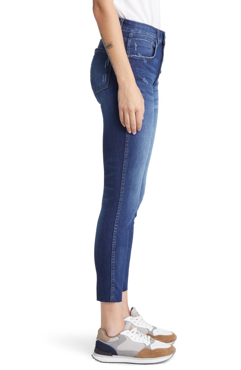 Whetherly Cooper Exposed Button Fly High Waist Skinny Jeans | Nordstromrack