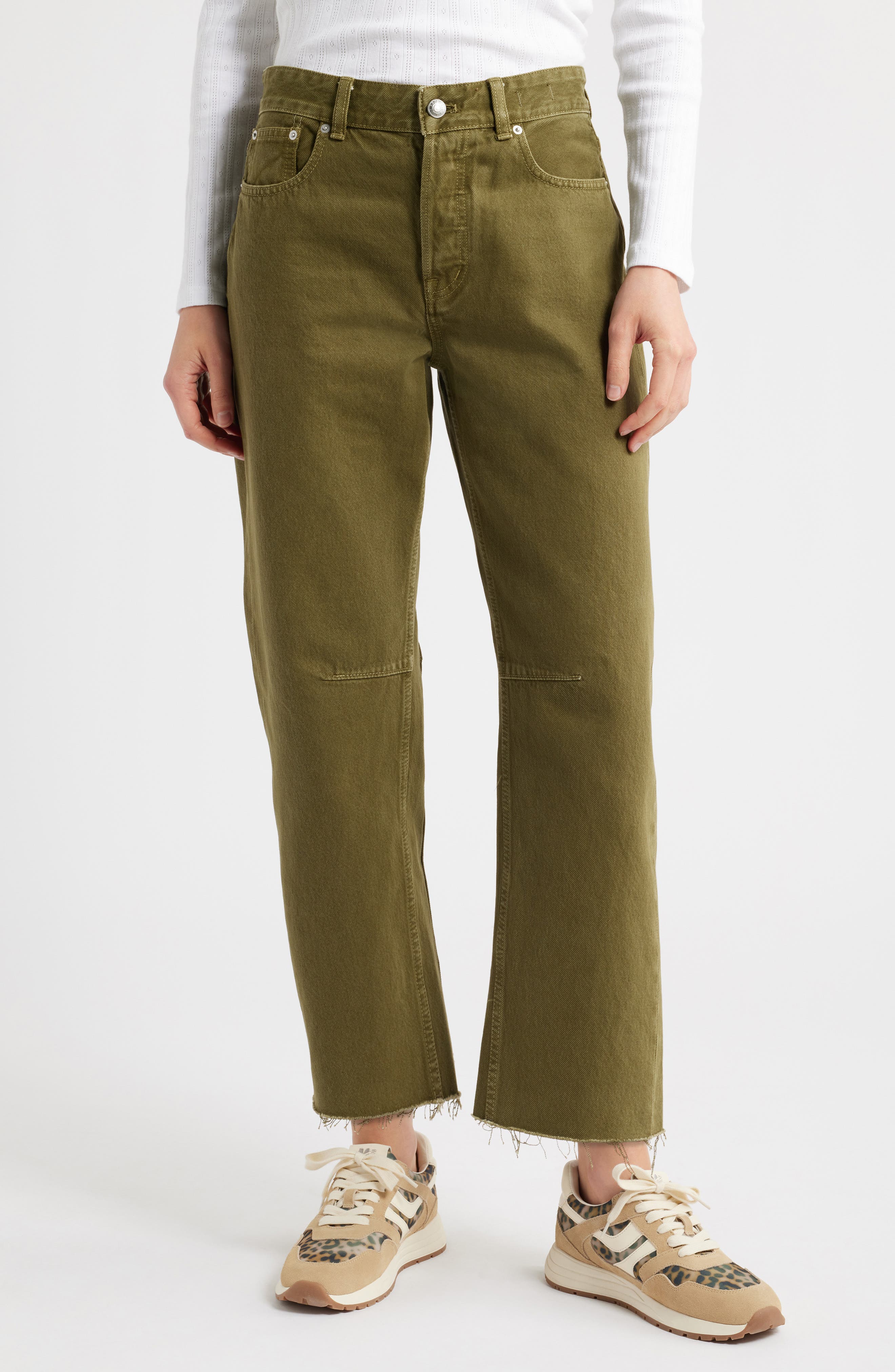 Madewell Darted Barrel Jeans | Nordstrom