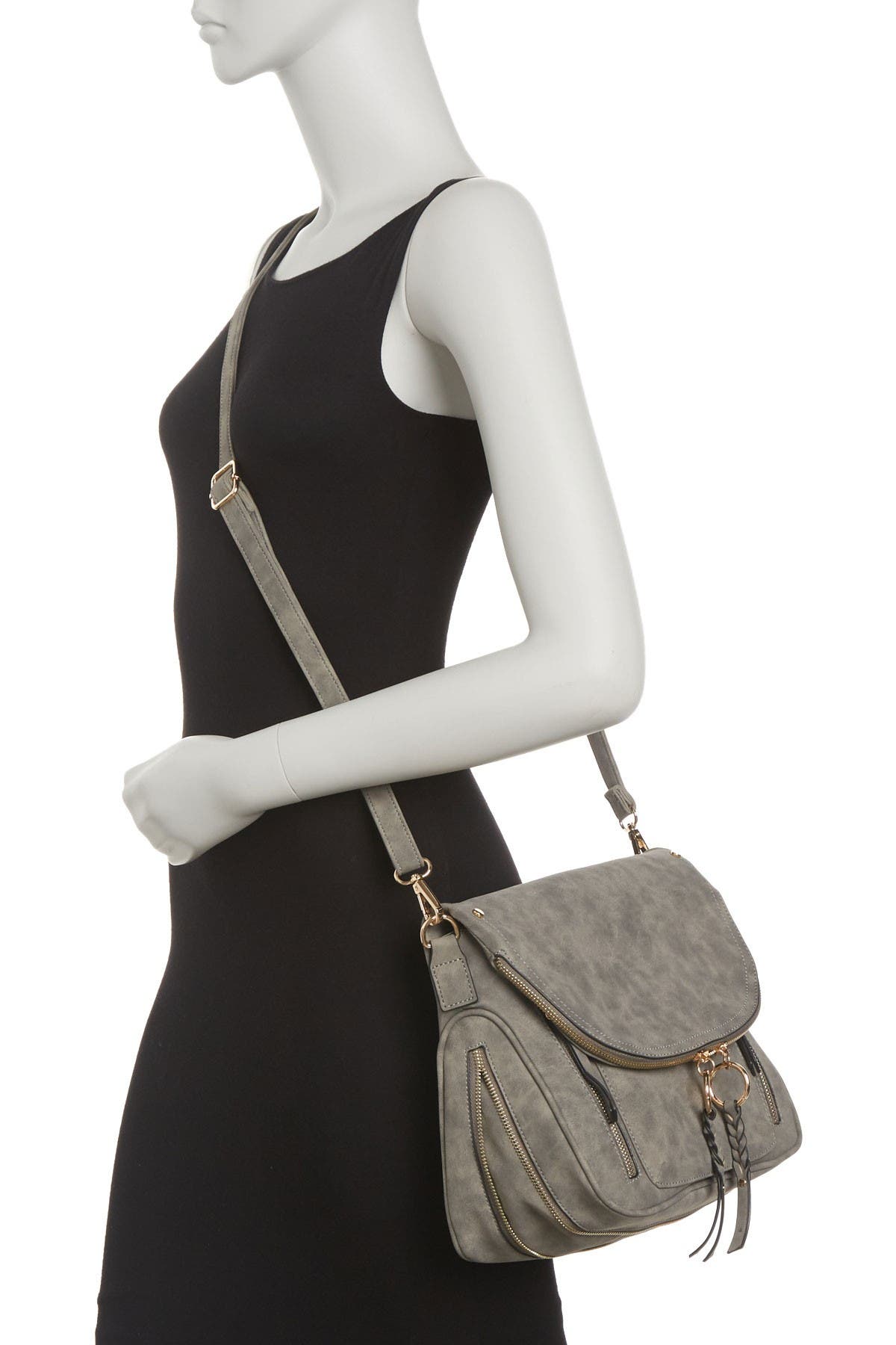 Violet Ray New York Kimmie Large Messenger Bag | Nordstromrack