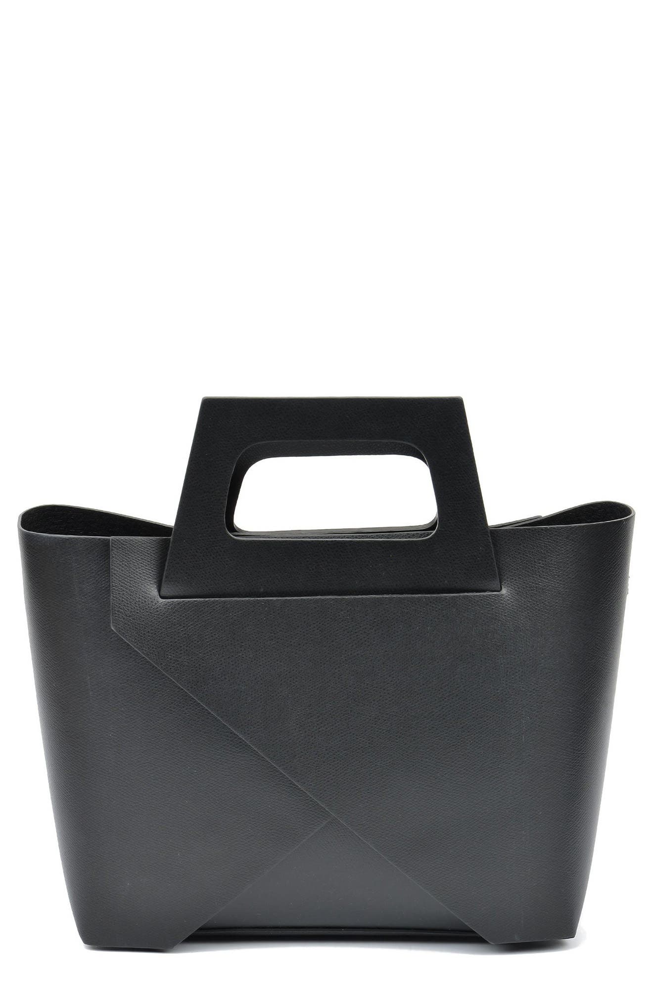 STORE BRANDS VIP CARLA FERRERI Leather Tote Bag | Nordstromrack
