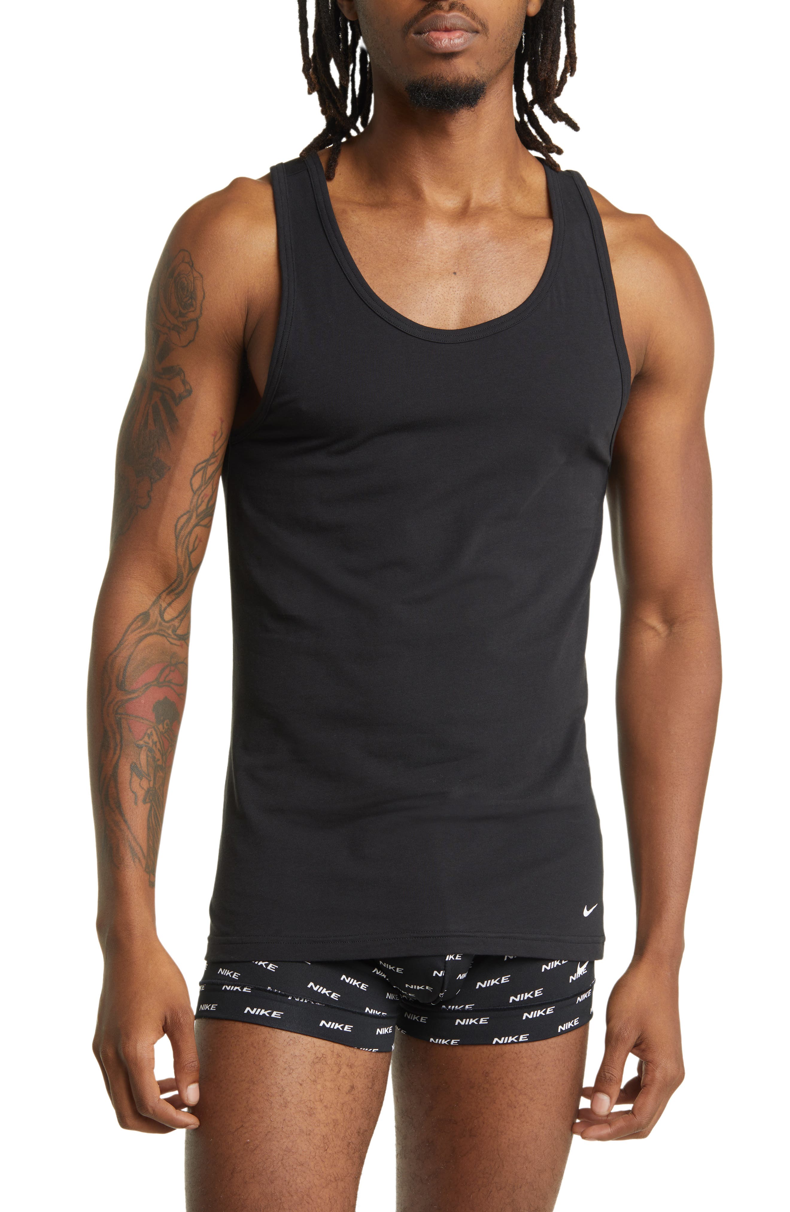 Men's 2-Pack Dri-FIT Stretch Cotton Tanks (Men) | Nordstromrack