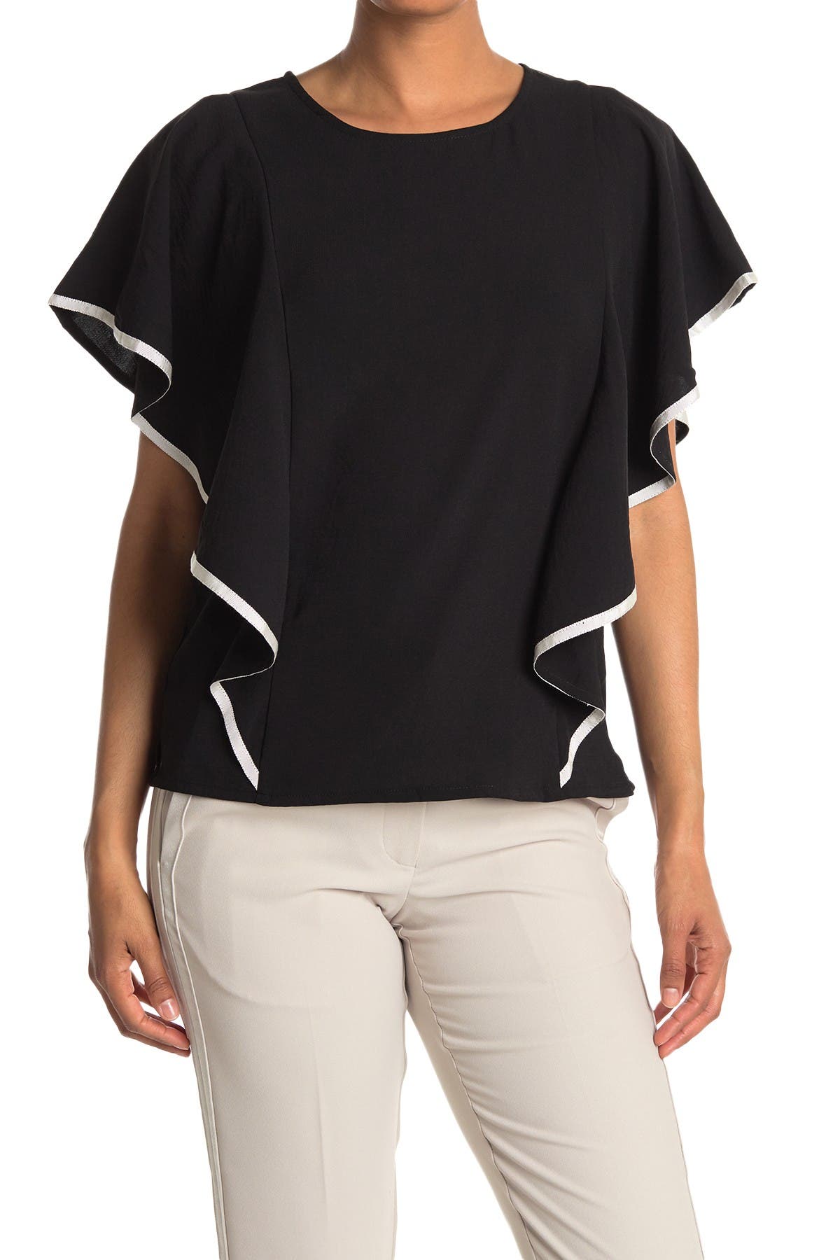 PATRIZIA LUCA Cascade Sleeve Top | Nordstromrack