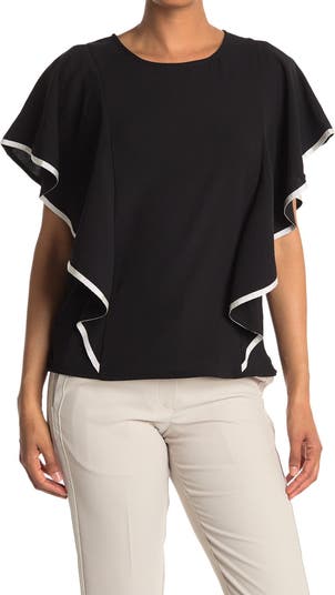 PATRIZIA LUCA Cascade Sleeve Top | Nordstromrack