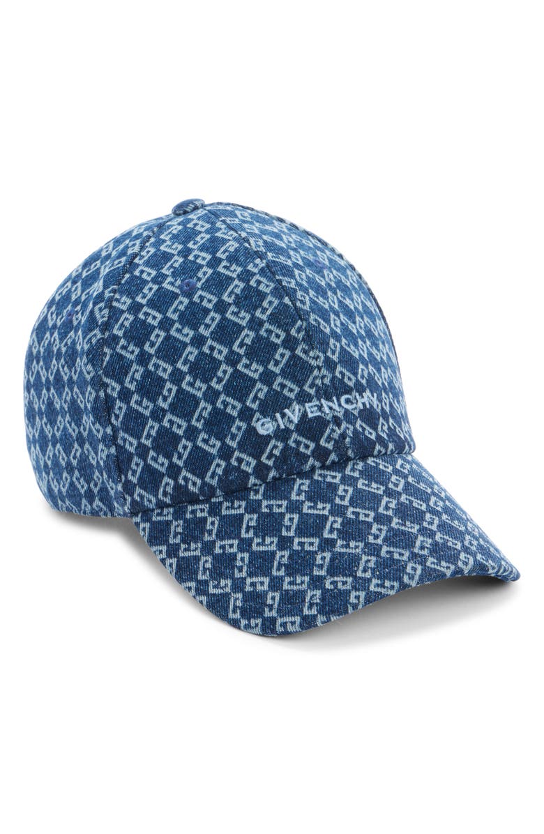Givenchy Monogram 72 Denim Baseball Cap | Nordstrom
