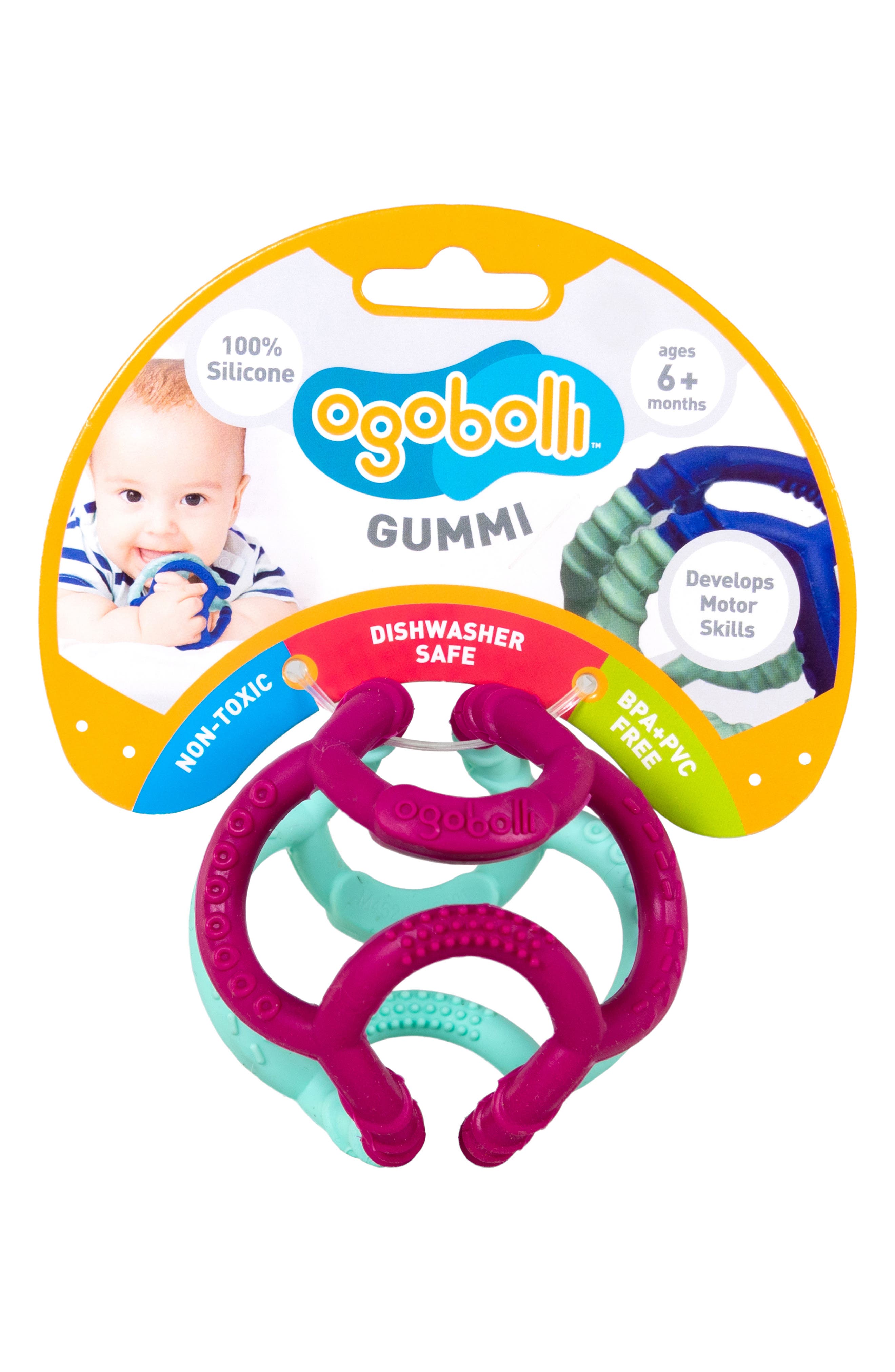 OgoBolli Gummi Watermelon Teething Toy | Nordstromrack