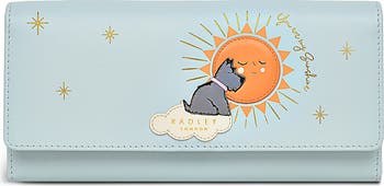 Radley You Are My Sunshine Leather Flap Wallet | Nordstromrack