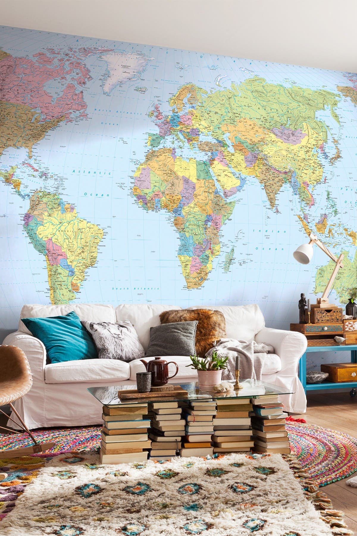 Wallpops World Map Mural | Nordstromrack