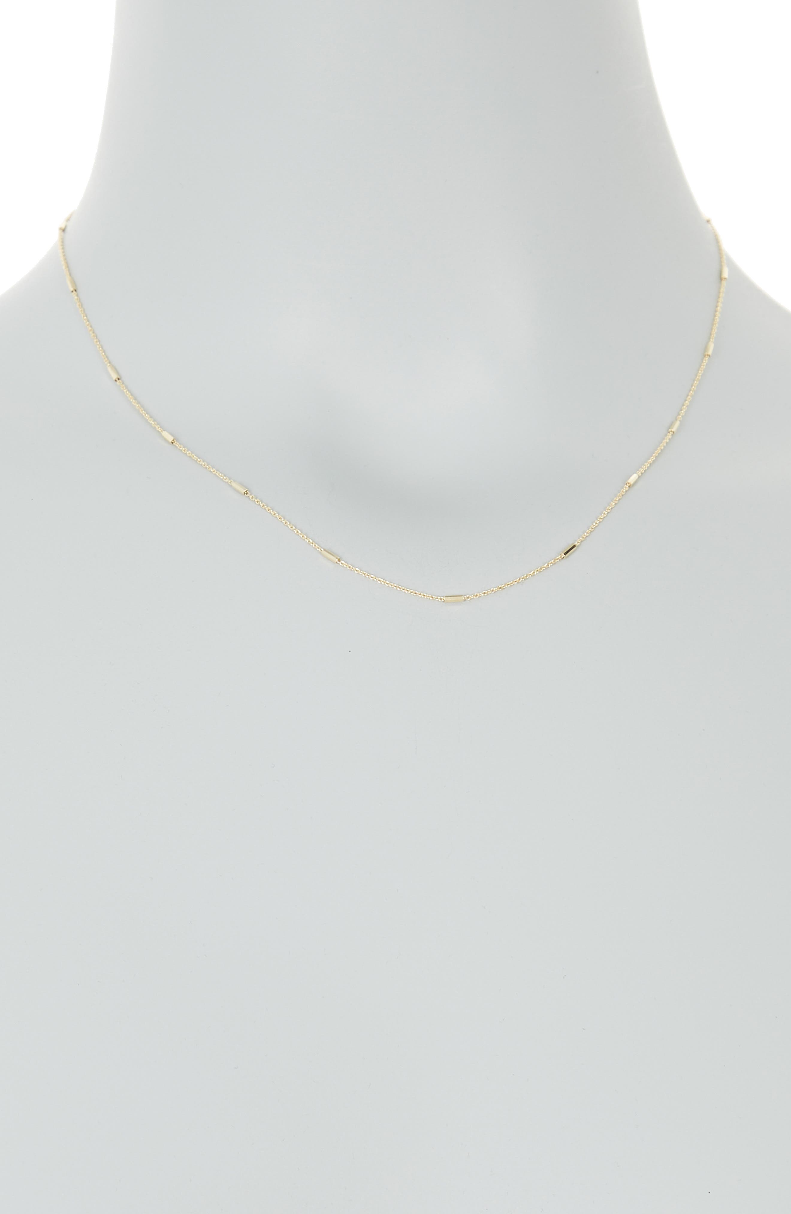 Argento Vivo Sterling Silver Station Bar Necklace | Nordstromrack
