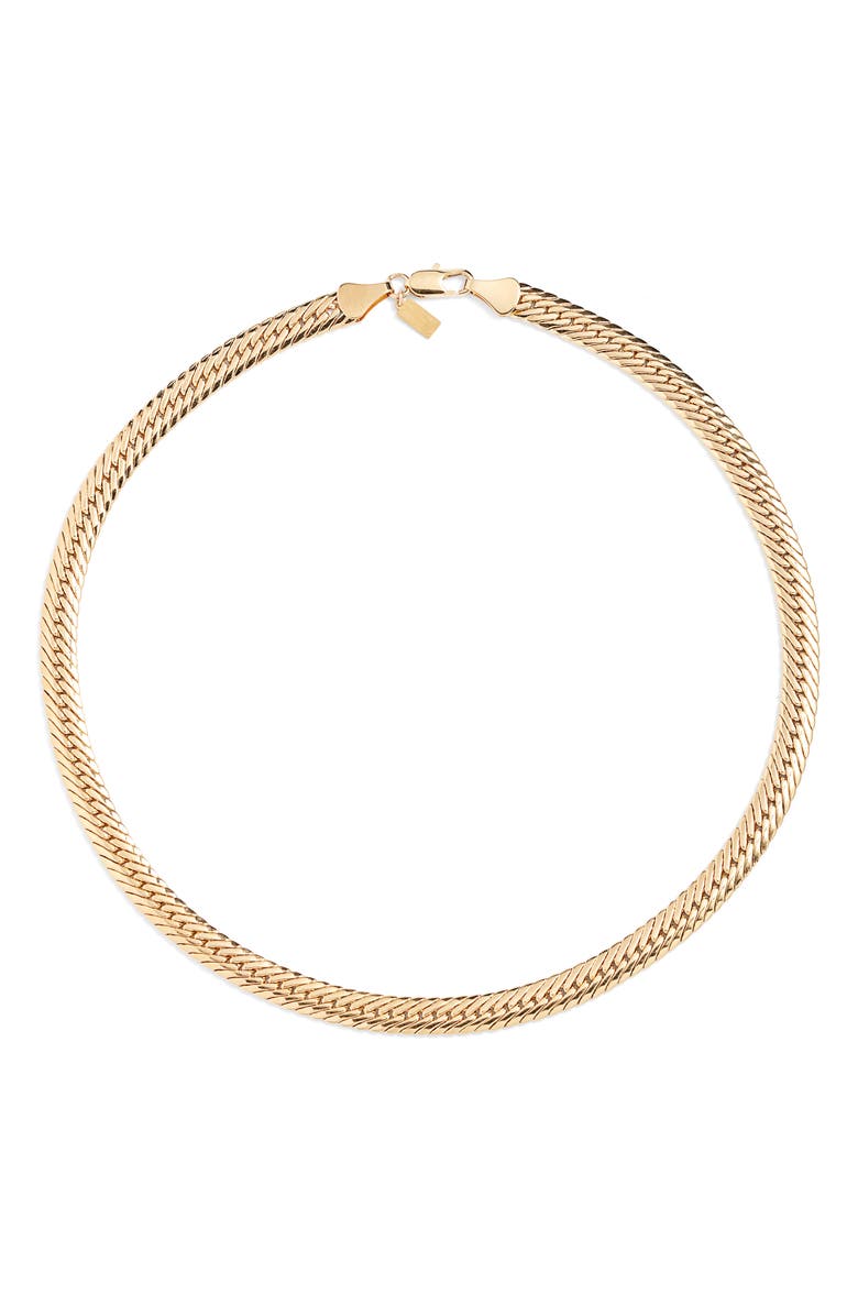 Set & Stones Troy Herringbone Chain Necklace | Nordstromrack