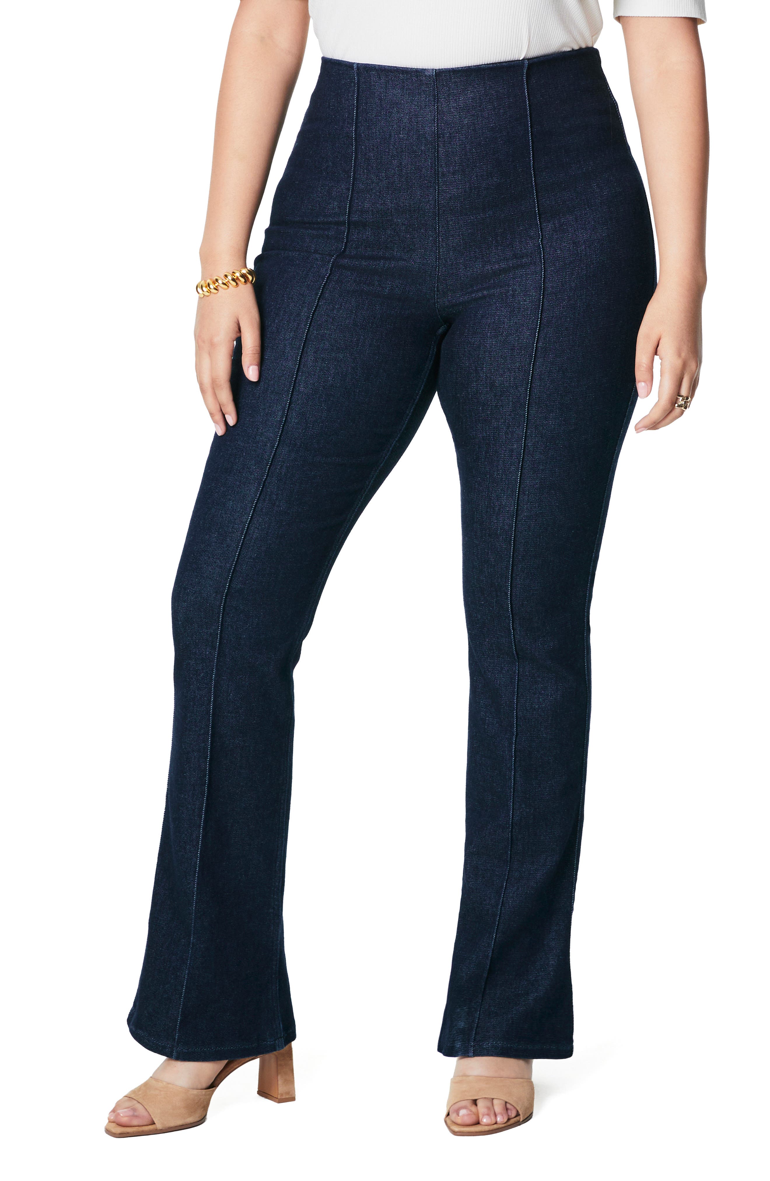 SPANX® SPANXshape™ Everywhere High Rise Flare Jeans | Nordstrom