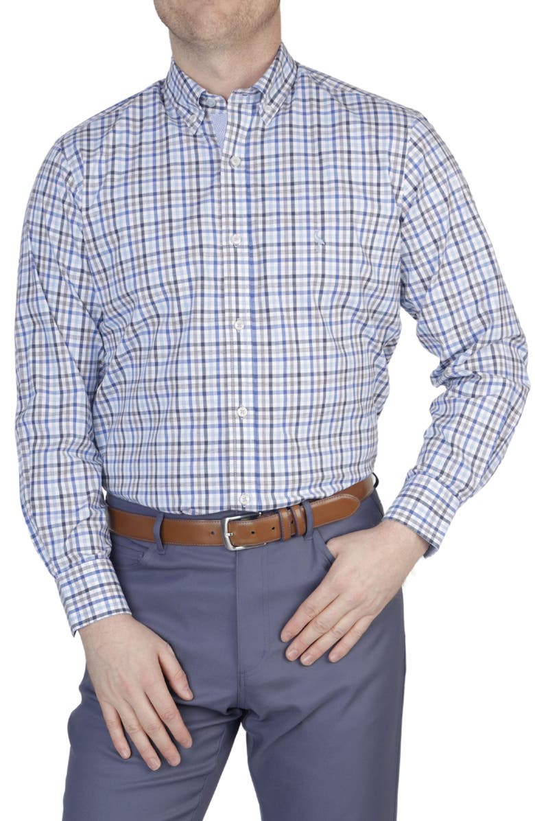 TailorByrd Check Stretch Button-Down Shirt | Nordstromrack