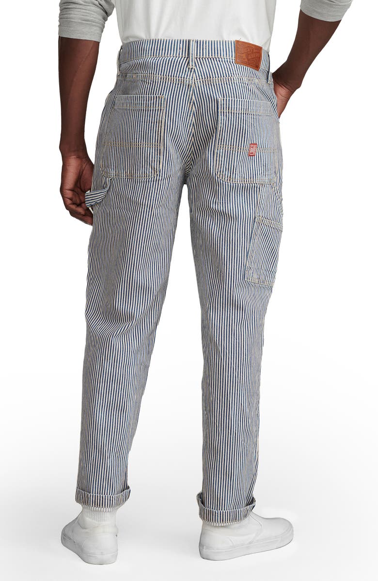 Lucky Brand Legend Railroad Stripe Stretch Denim Carpenter Pants ...
