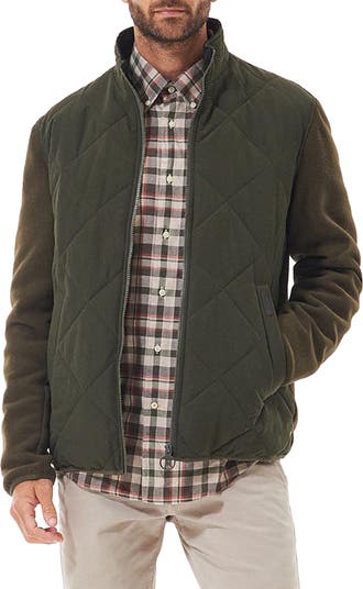 Barbour Hybrid Fleece Jacket | Nordstrom