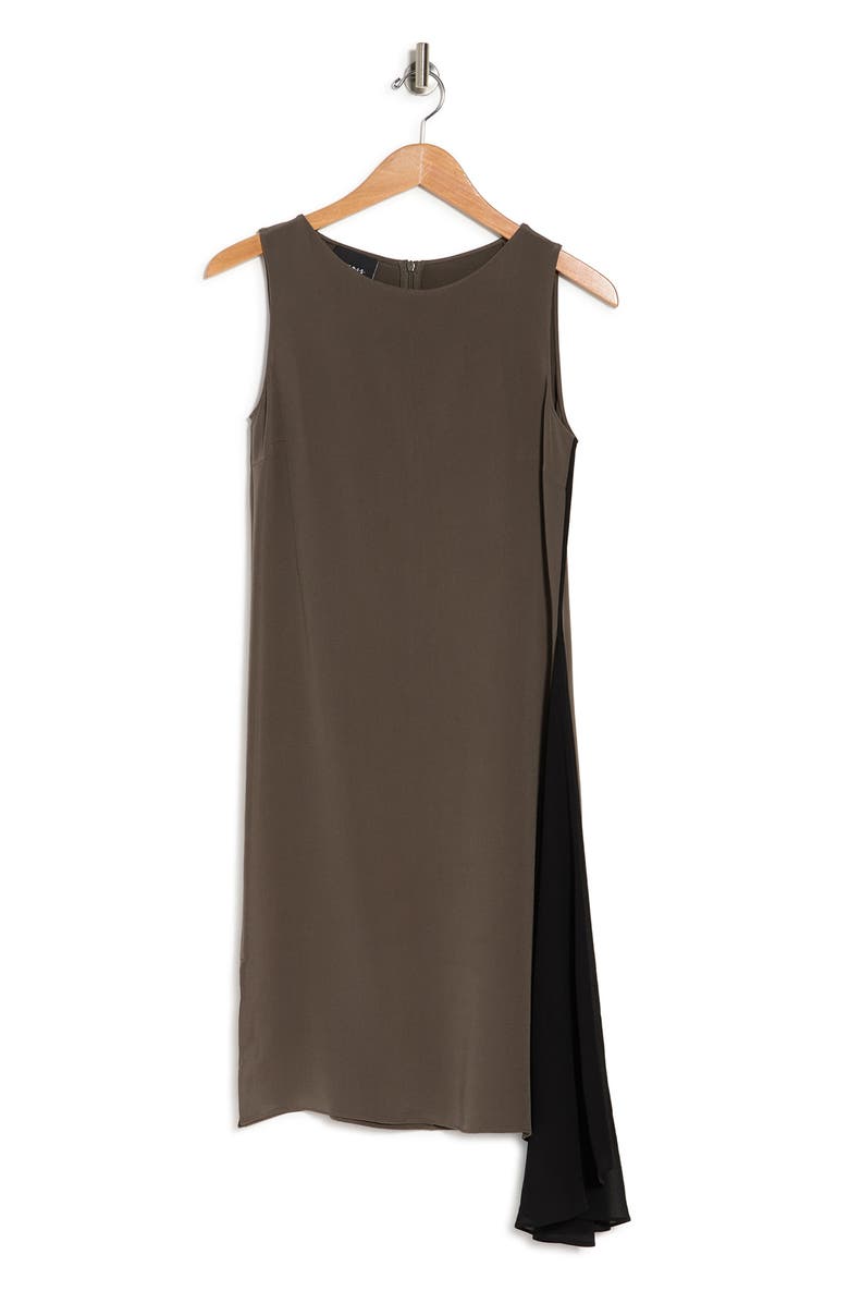 Akris Side Drape Sleeveless Silk Dress | Nordstromrack