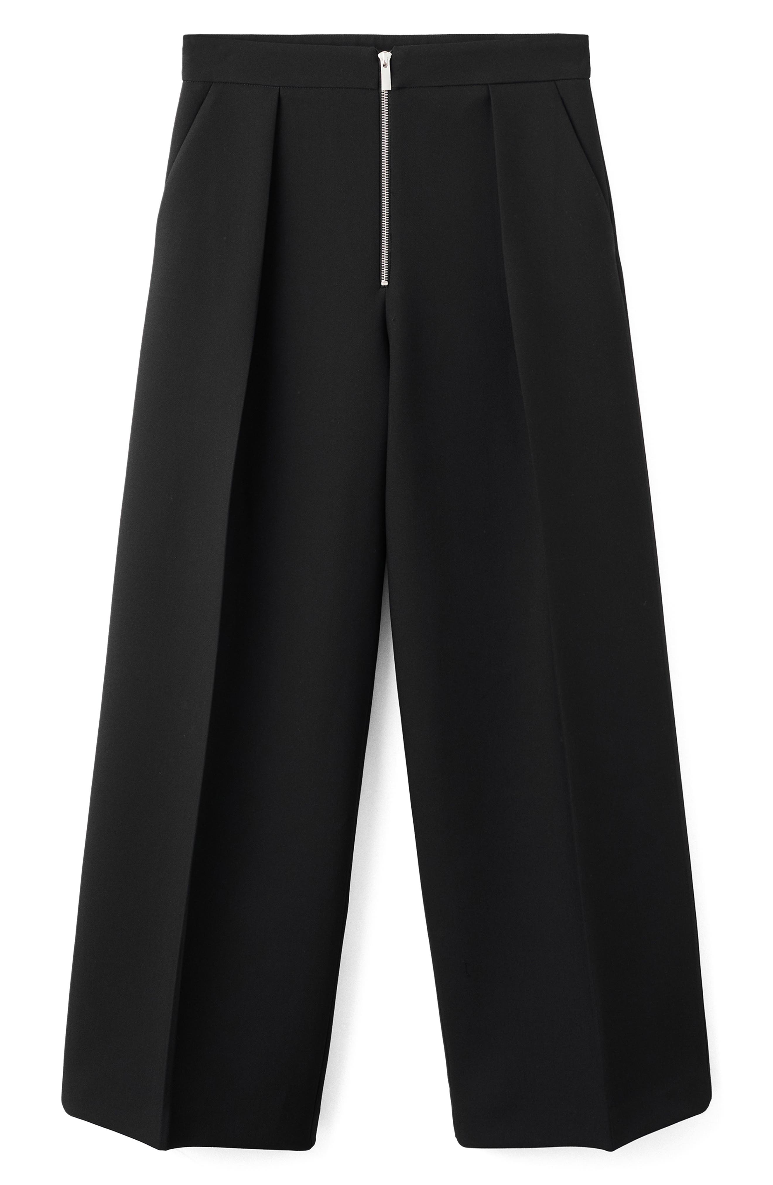 MANGO Pleated Zip Pants | Nordstromrack