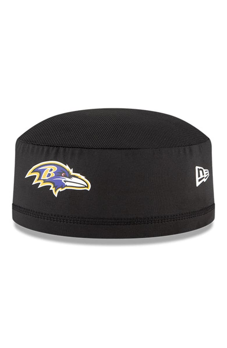 New Era Men's New Era Black Baltimore Ravens NFL Training Skully Cap ...