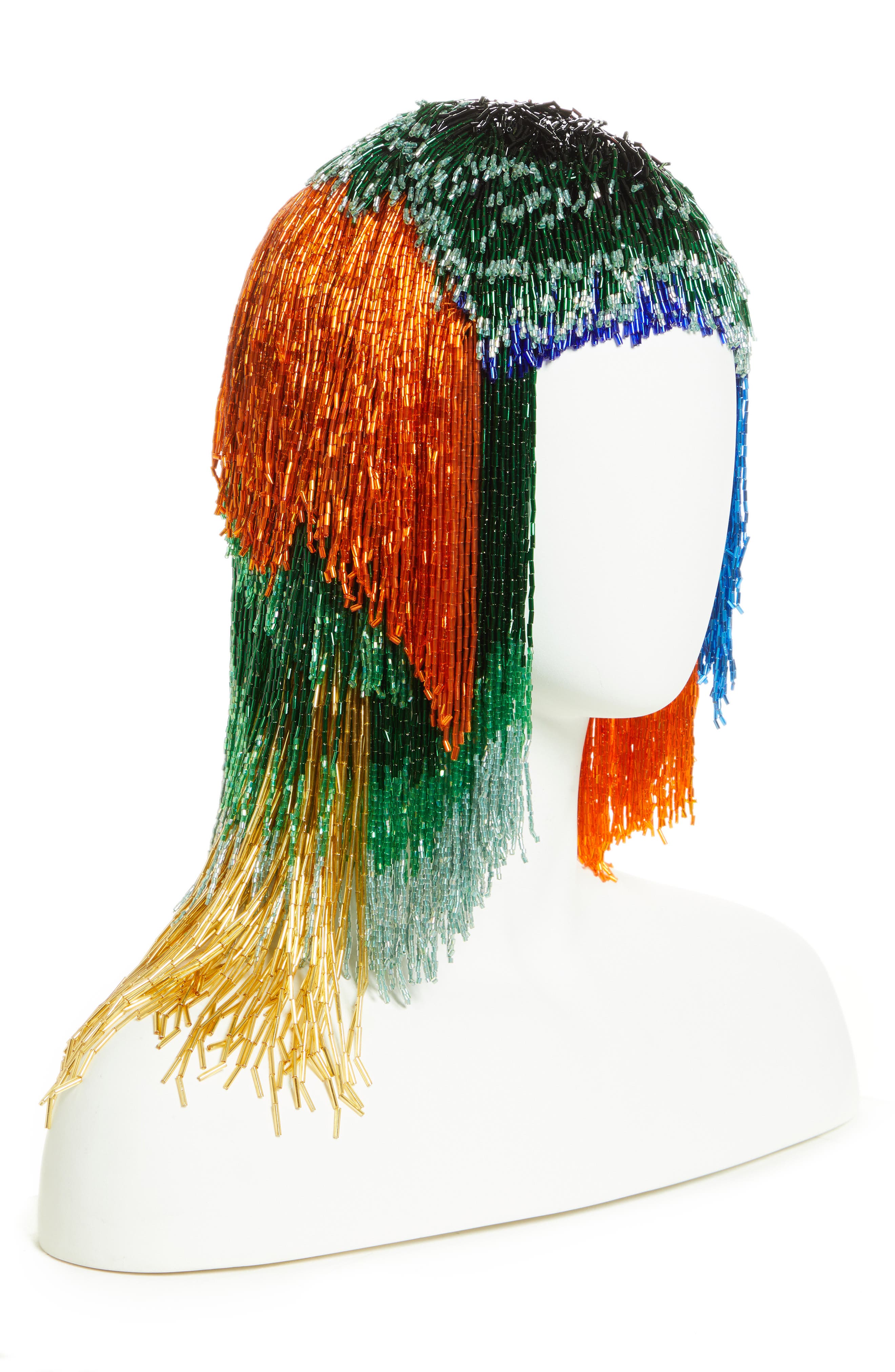 HAIR BY SAM MCKNIGHT x Ashish Beaded Wig | Nordstrom