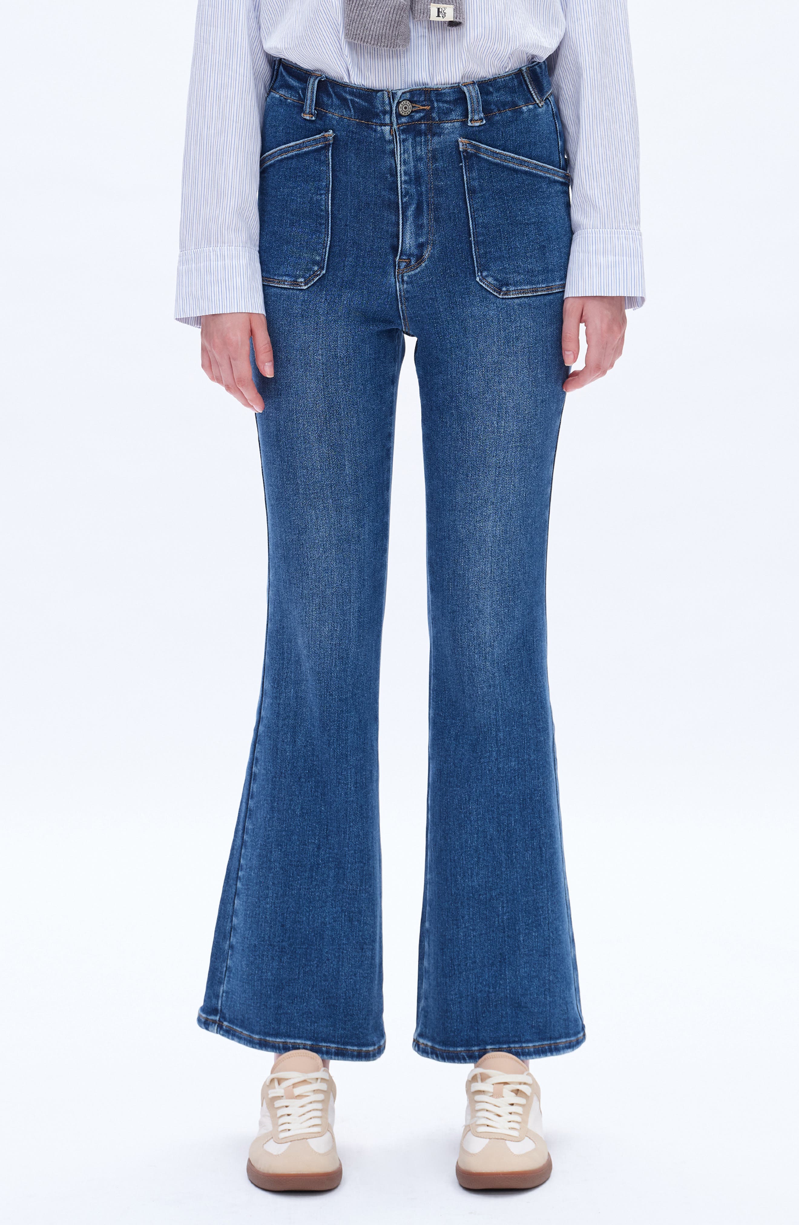 Bayeas High Waist Flare Jeans | Nordstrom