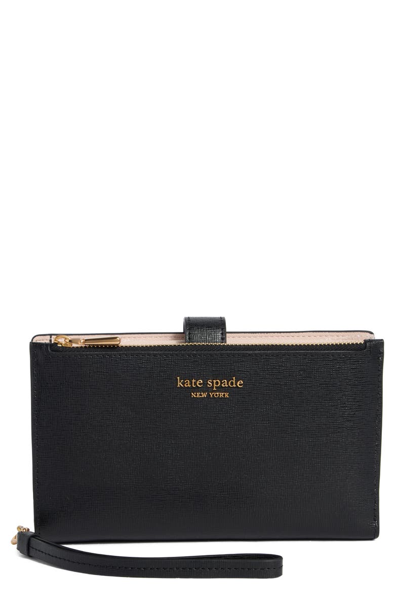 Kate Spade New York morgan saffiano leather wristlet wallet | Nordstromrack