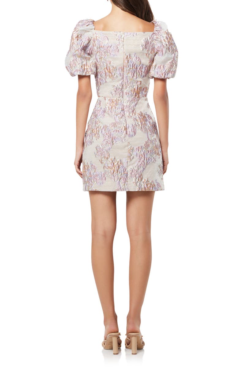 Elliatt Cataleya Textured Puff Sleeve Minidress | Nordstromrack