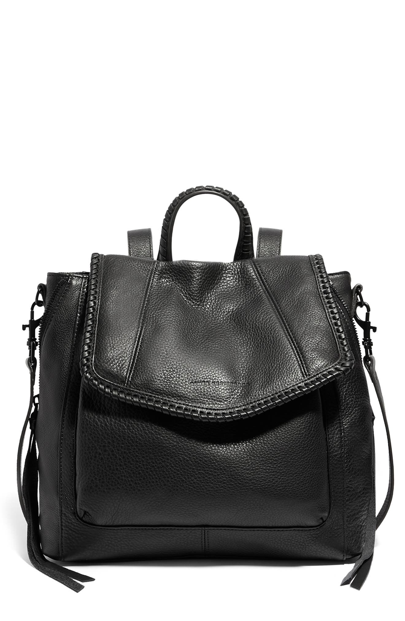 AIMEE All for Love Convertible Leather Backpack | Nordstromrack