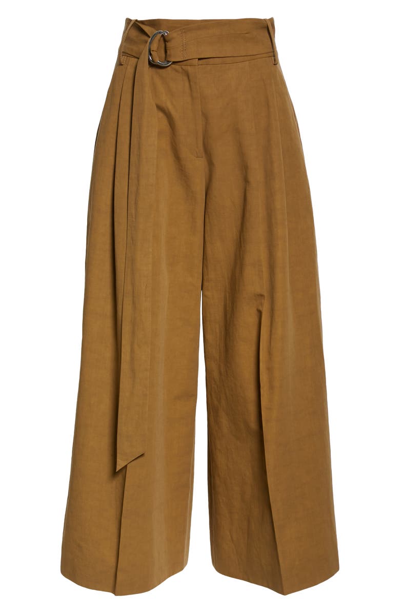PARTOW Georgie Pleated Crop Wide Leg Trousers | Nordstromrack