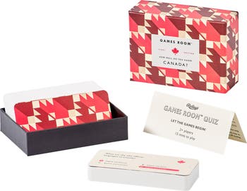 Chronicle Books How Well Do You Know Canada? Trivia Card Game | Nordstrom