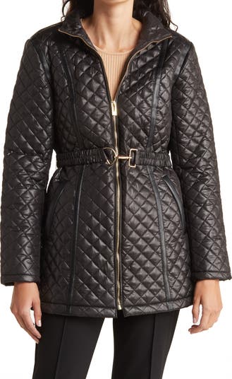 Via Spiga Diamond Quilted Jacket | Nordstrom